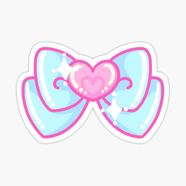 "Magical Girl Bow" Sticker for Sale by Altiariia | Redbubble