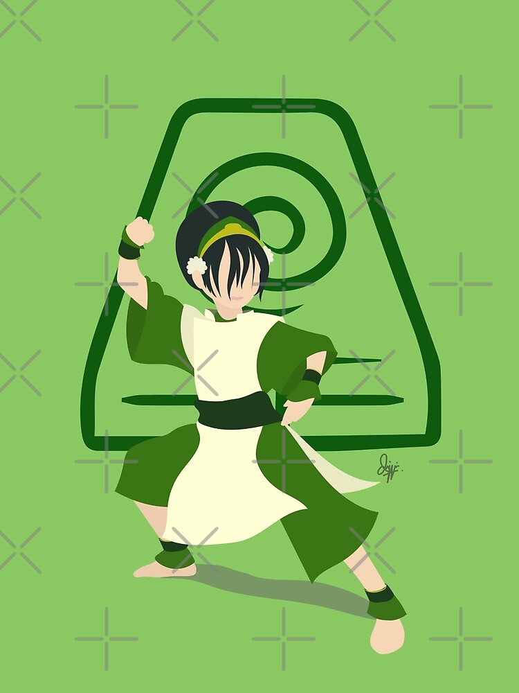 "Toph Fan Art" Poster by inggaalifajpeg | Redbubble
