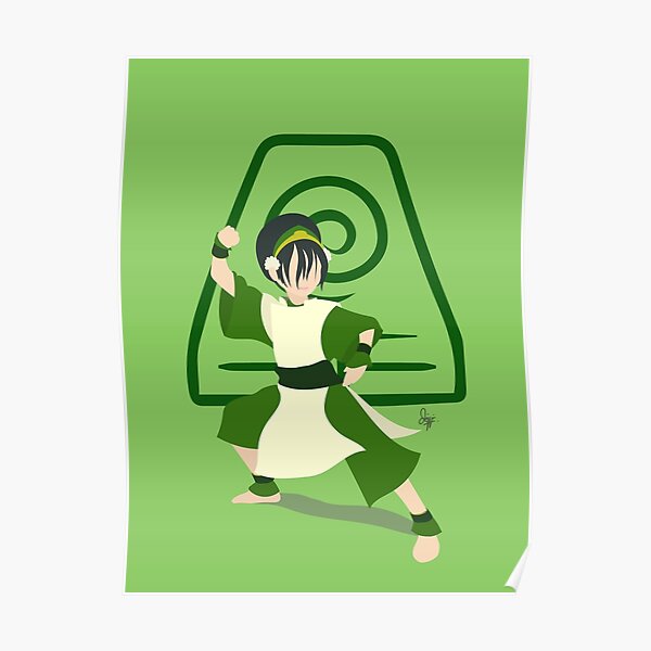 "Toph Fan Art" Poster by inggaalifajpeg | Redbubble