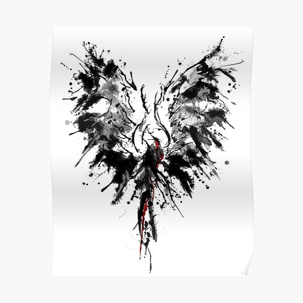 "Phoenix Art " Poster for Sale by CTixier1 | Redbubble
