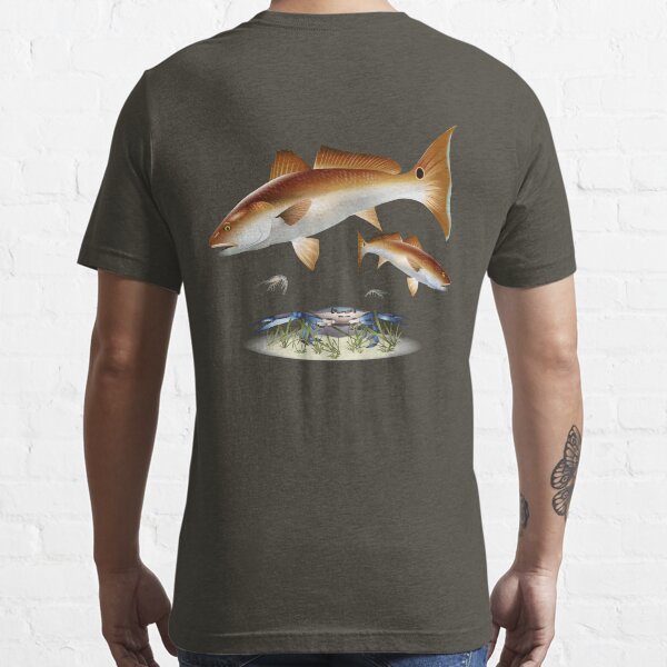 "Red Drum Redfish on the Flats" T-shirt for Sale by iColor4U ...