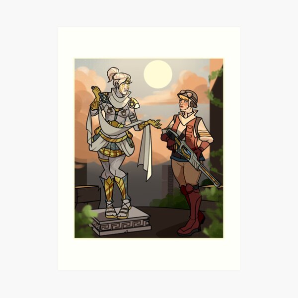"Apex Legends Wattson and Wraith" Art Print by iampompeii | Redbubble