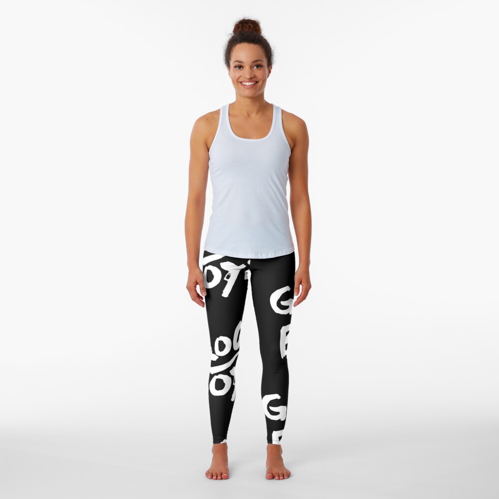 "Glock Boyz Logo White " Leggings for Sale by KushMink | Redbubble