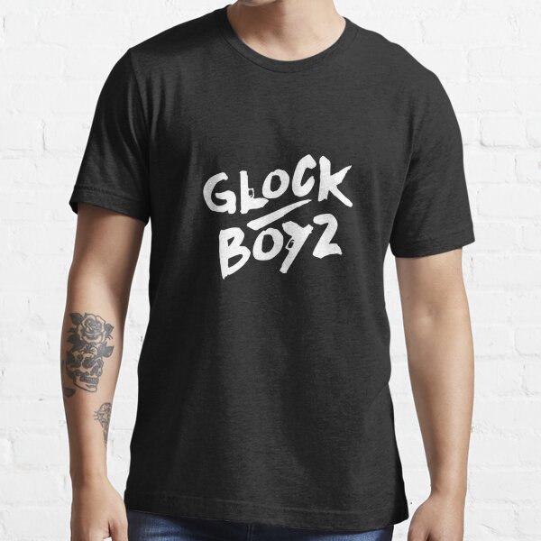 "Glock Boyz Logo White " T-shirt for Sale by KushMink | Redbubble ...