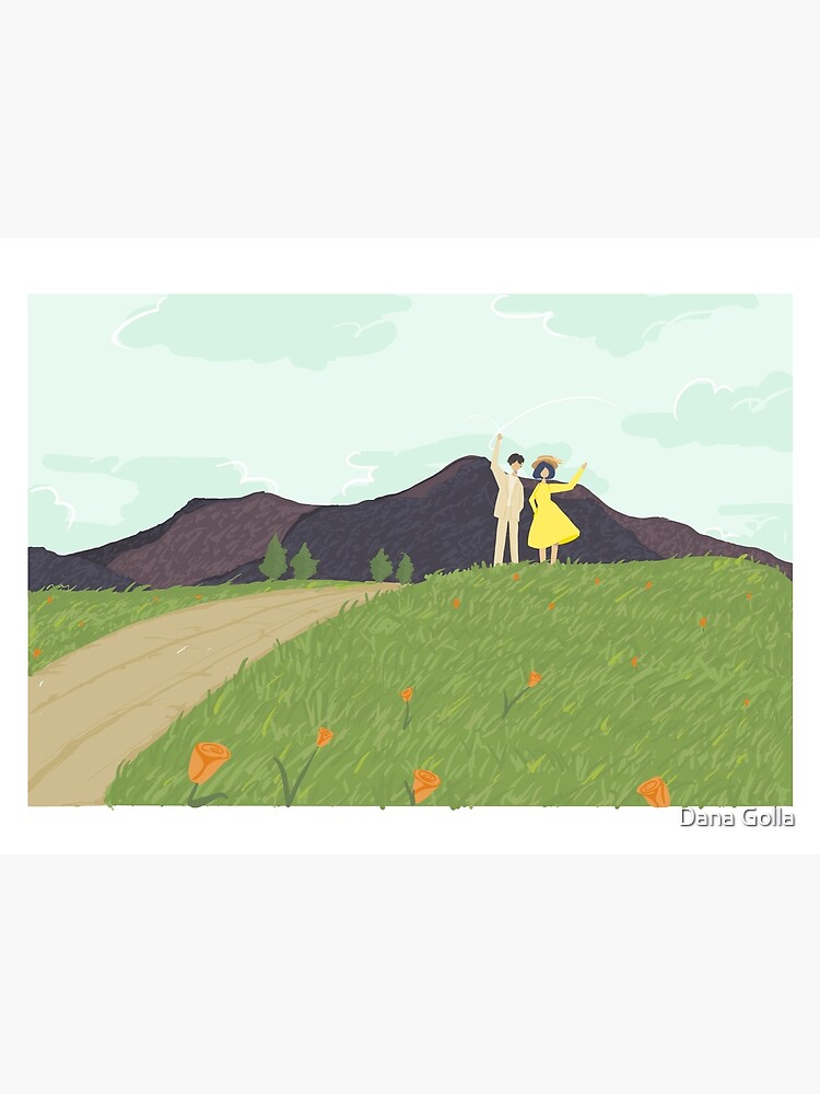 "Goodbye Wave - The Wind Rises" Poster for Sale by DanaGollaArt | Redbubble