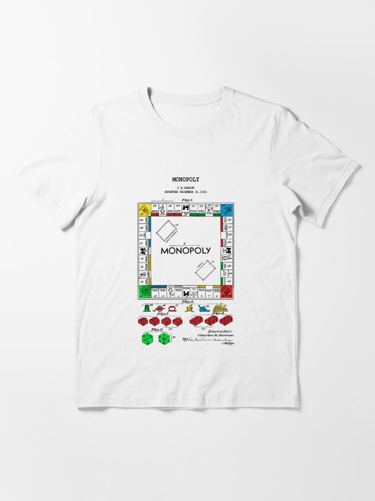 "Monopoly " T-shirt for Sale by ThePatentPlanet | Redbubble | monopoly ...