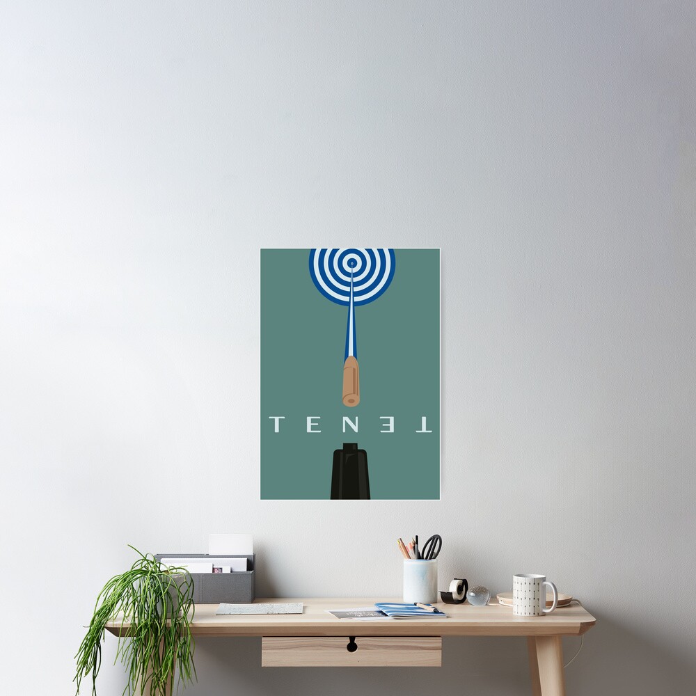 "Tenet movie minimalist design" Poster by arstudioz | Redbubble