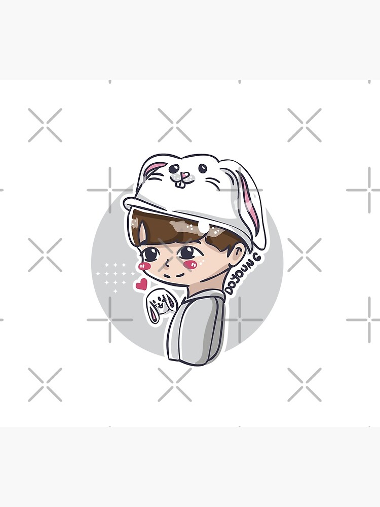 "TREASURE - Doyoung chibi" Art Print by nanaminhae | Redbubble