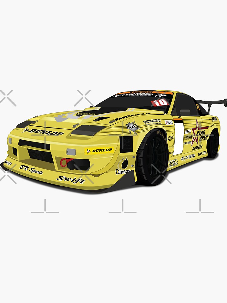 "Koguchi Power 180SX" Sticker for Sale by merlz | Redbubble