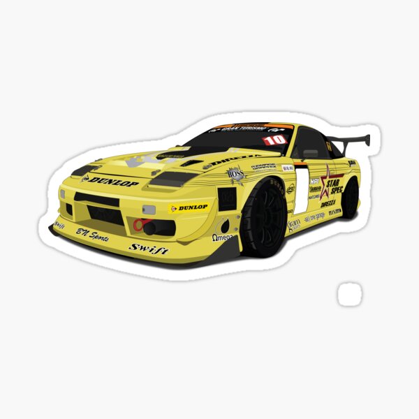 "Koguchi Power 180SX" Sticker for Sale by merlz | Redbubble