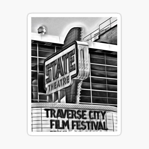 "The State Theatre" Sticker by ReaghanKelly | Redbubble
