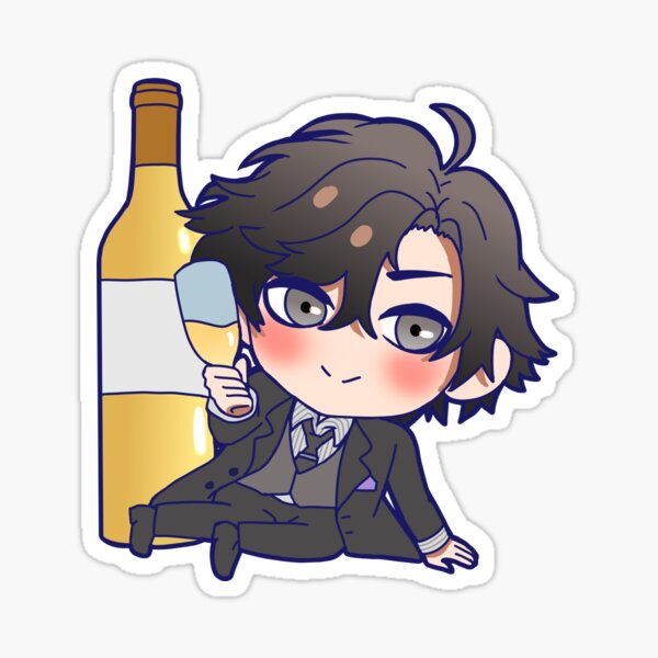 "Mystic Messenger-Jumin Chibi " Sticker for Sale by IntrovertMochi ...