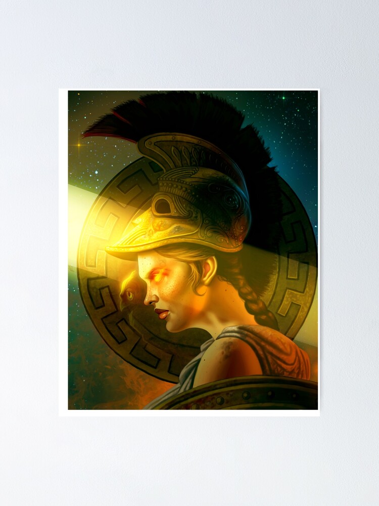 "Athena" Poster for Sale by cgaddict | Redbubble