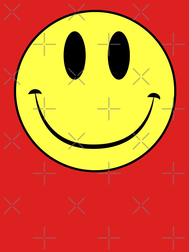 "Classic Acid House Smiley Face Rave Culture" T-shirt by BennyBearProof ...