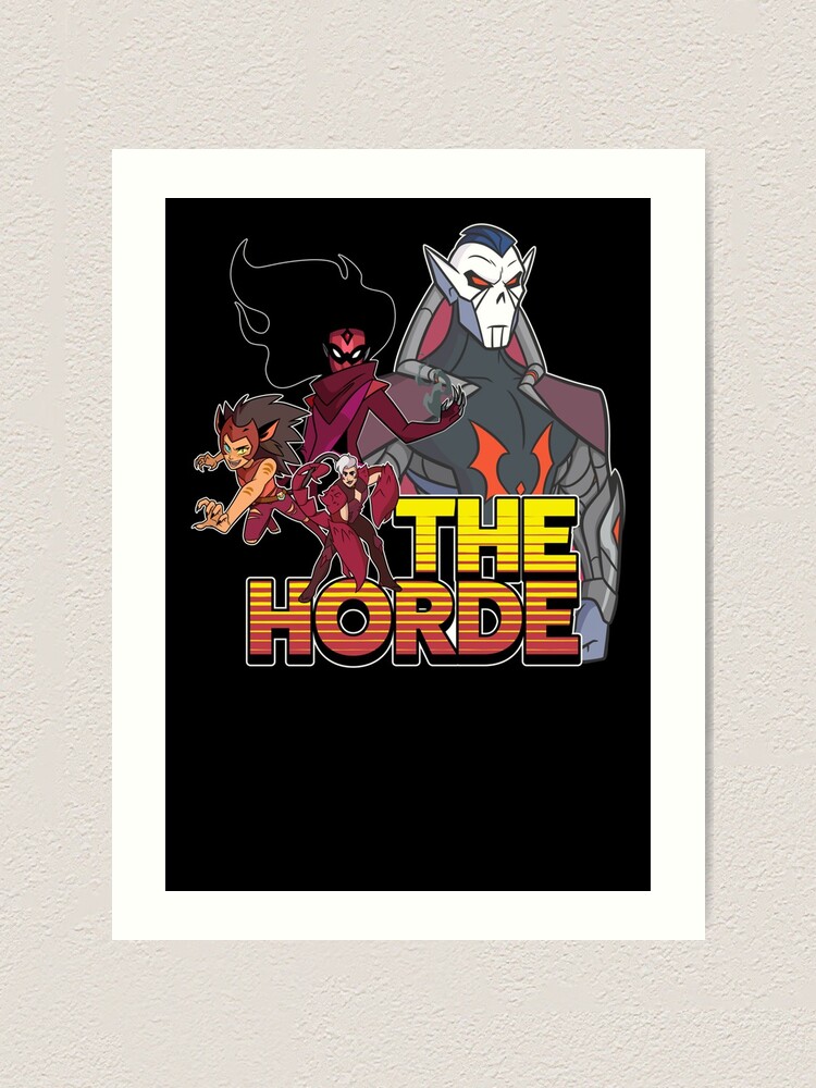 "She.Ra And The Princess of Power The Horde LS" Art Print by ...