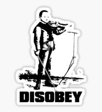 Disobey: Stickers | Redbubble
