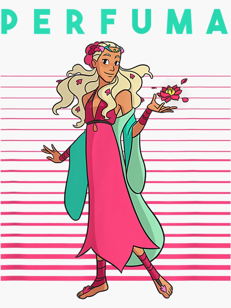 "She.Ra and The Princess of Power Perfuma" Sticker by AngelinaDale ...