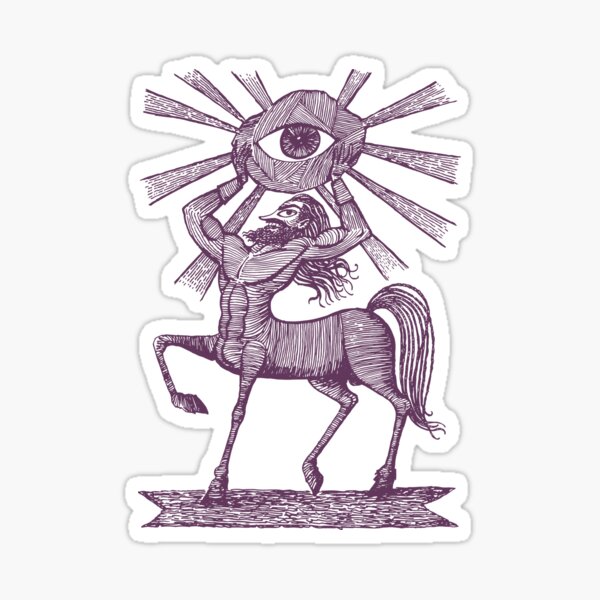 "mythical creature centaur" Sticker for Sale by duxpavlic | Redbubble
