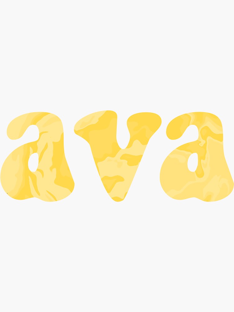 "Ava" Sticker for Sale by DemisStickers | Redbubble