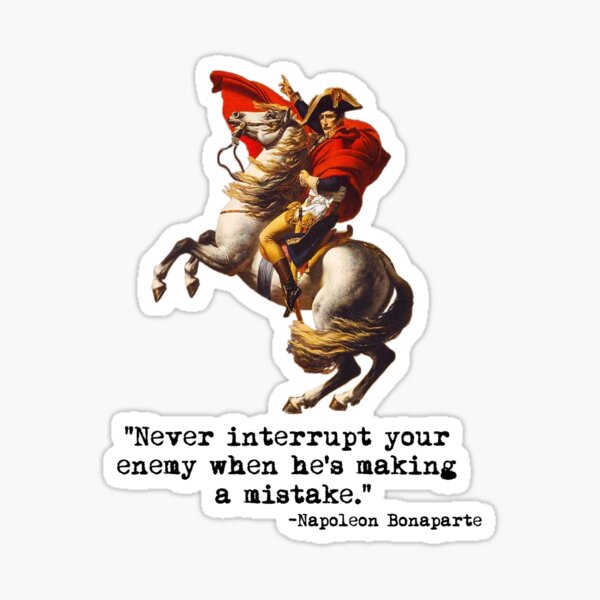 "Napoleon Bonaparte" Sticker for Sale by pulsarB544 | Redbubble
