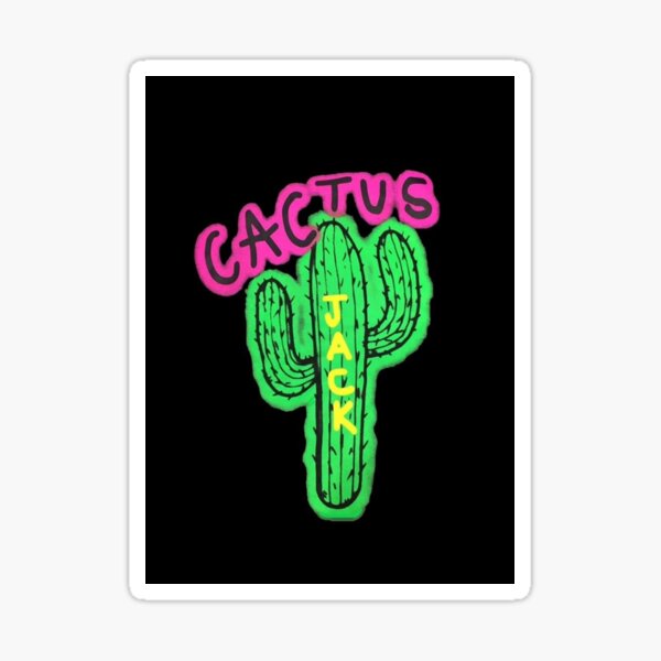 "Travis scott cactus jack" Sticker by EKIP667 | Redbubble