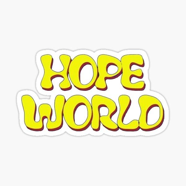 Hope World Flag Stickers | Redbubble