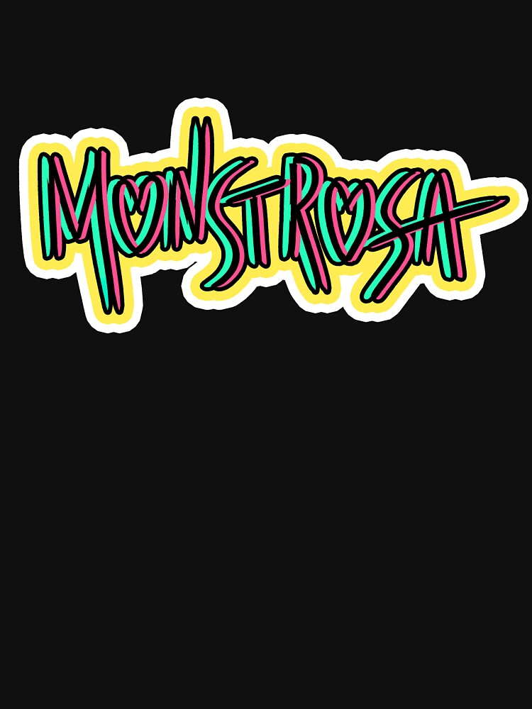 "MONSTROSA 90s Logo " T-shirt for Sale by MONSTROSA | Redbubble ...