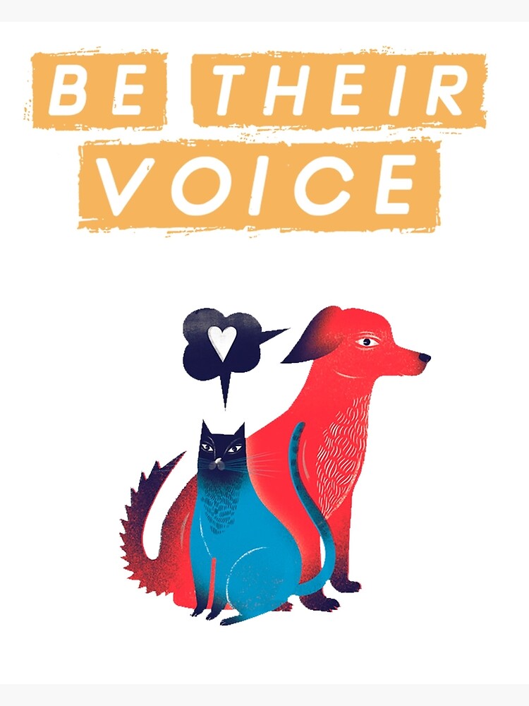 "Be Their Voice" Poster by ZephyrMedia | Redbubble
