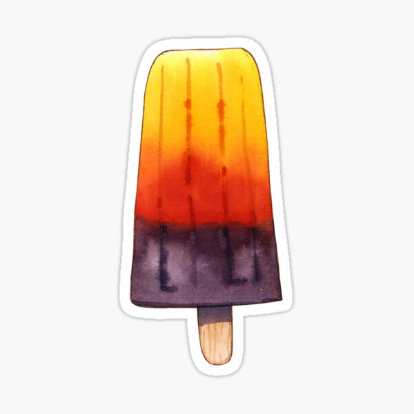 "Colorful Popsicle Sticker" Sticker by avantgardenhk | Redbubble