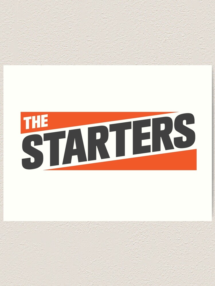 "The Starters Logo" Art Print for Sale by memyselfandi135 | Redbubble