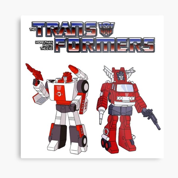 "Red Alert Inferno G1 Autobots Transformers" Metal Print by Alastair42 ...