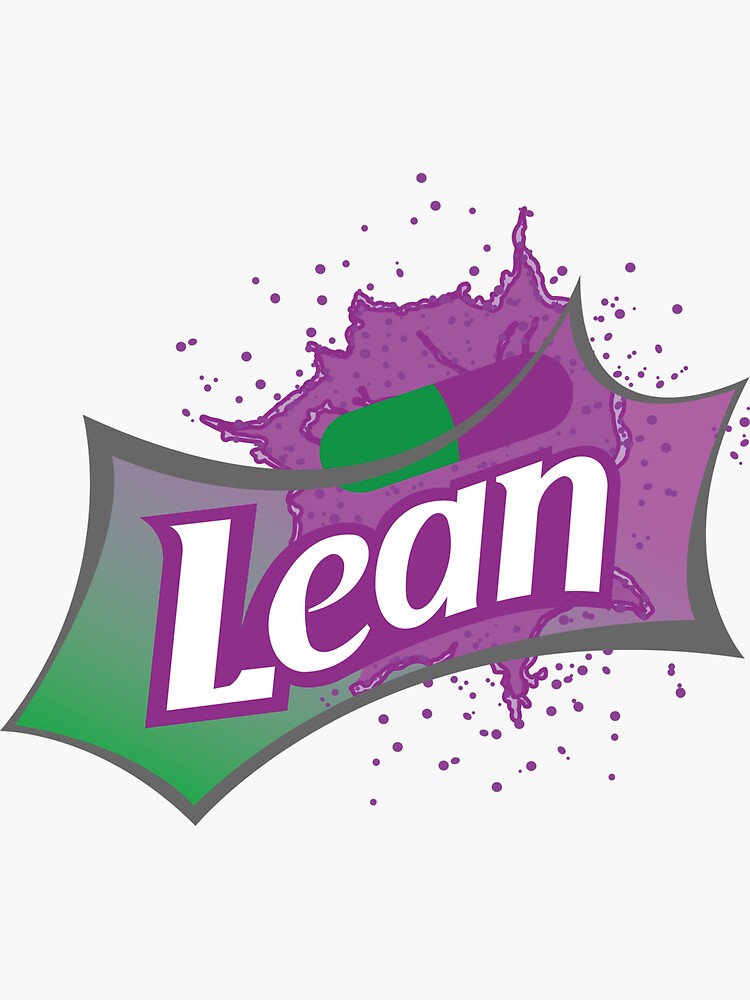 "Lean purple drank tee logo" Sticker for Sale by Jerem1e | Redbubble