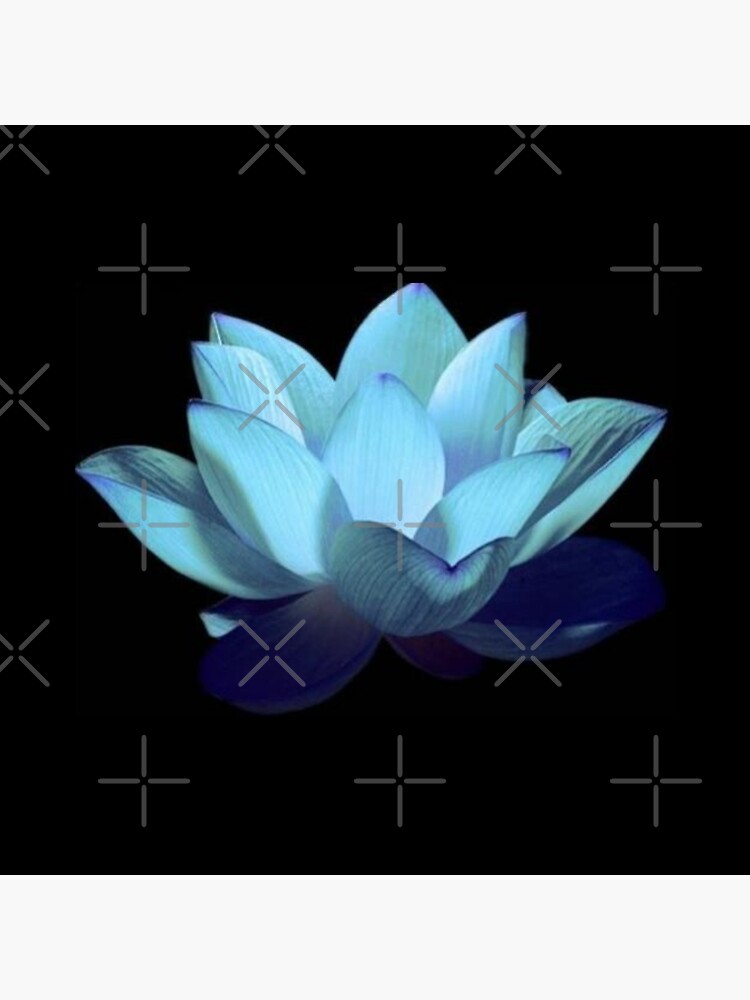 "spiritual blue lotus" Sticker by wittyart | Redbubble