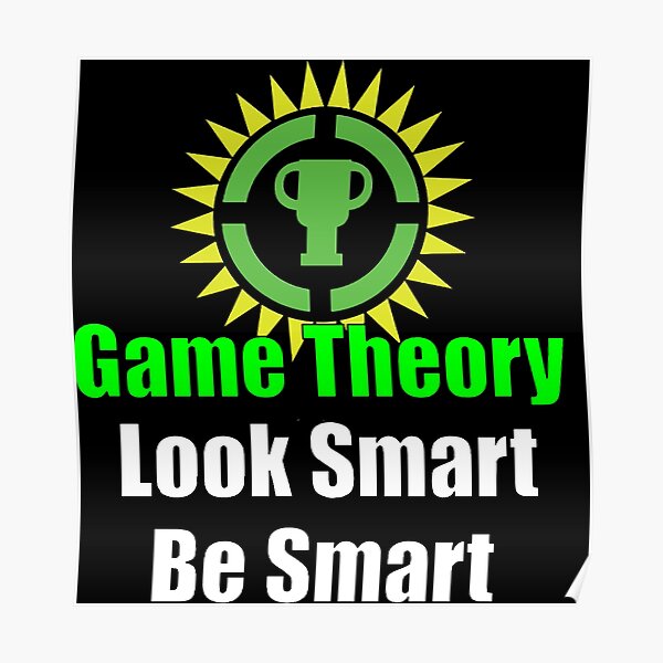 Game Theory Concept And Logo Posters | Redbubble