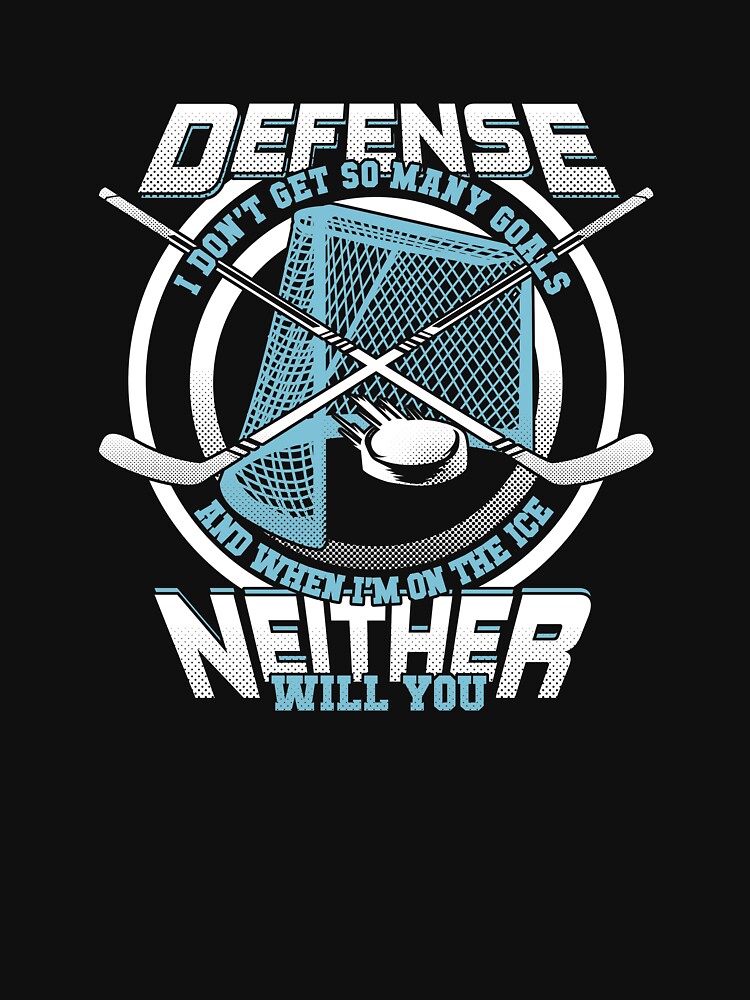 "Ice Hockey Defense Defender Gift" T-shirt by Marcid95 | Redbubble