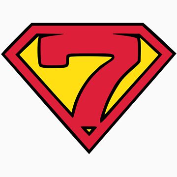 "Super Seven" Greeting Card for Sale by benobro | Redbubble