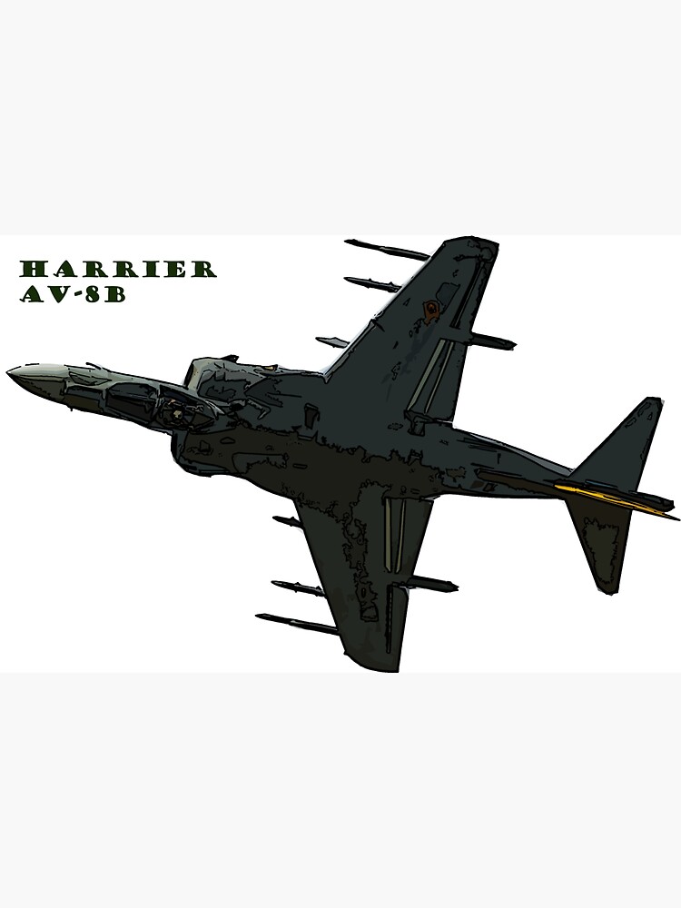 "Harrier" Sticker for Sale by TogginWelsh | Redbubble