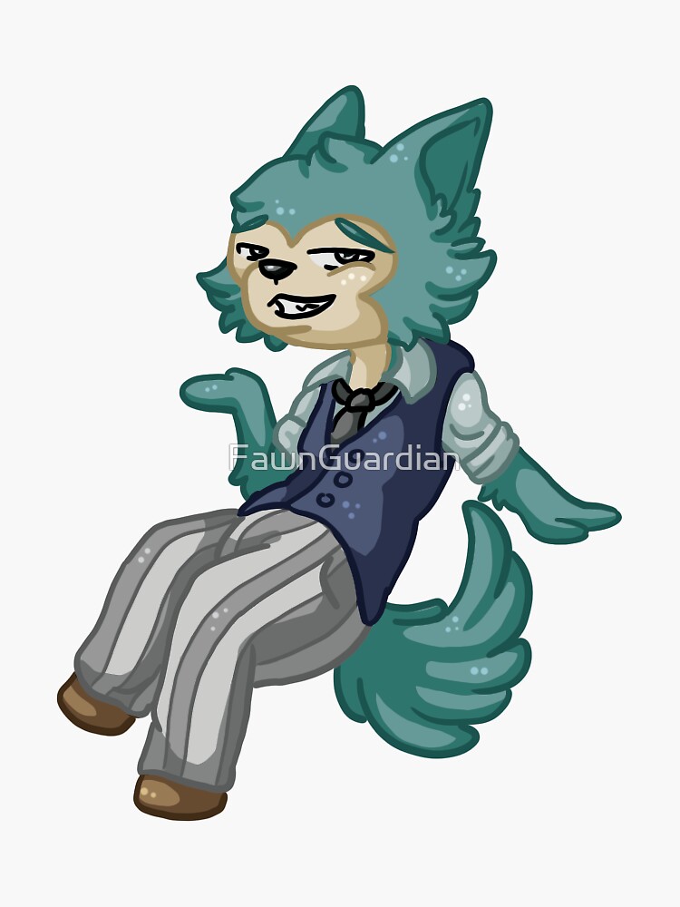 "Legoshi" Sticker for Sale by FawnGuardian | Redbubble