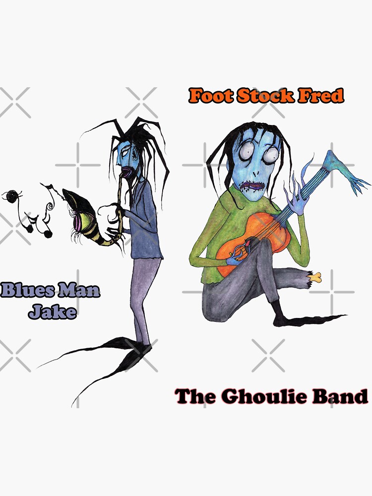 "Creepy Cute | Zombie Band | Zombie Musician | Zombie Music | TM11 ...