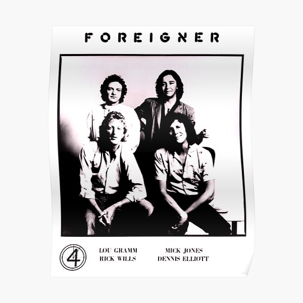 Foreigner Posters | Redbubble