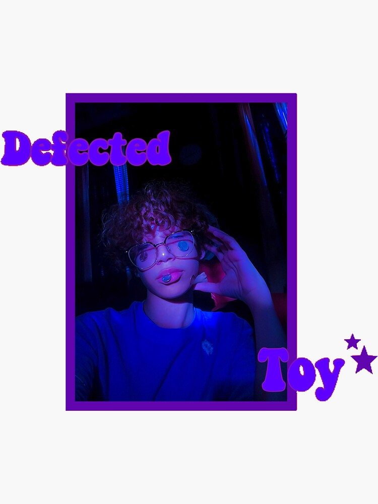"Defected Toy" Sticker by CrescentDesigns | Redbubble