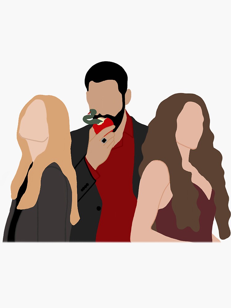 "Lucifer Sticker" Sticker for Sale by moviedomsticker | Redbubble