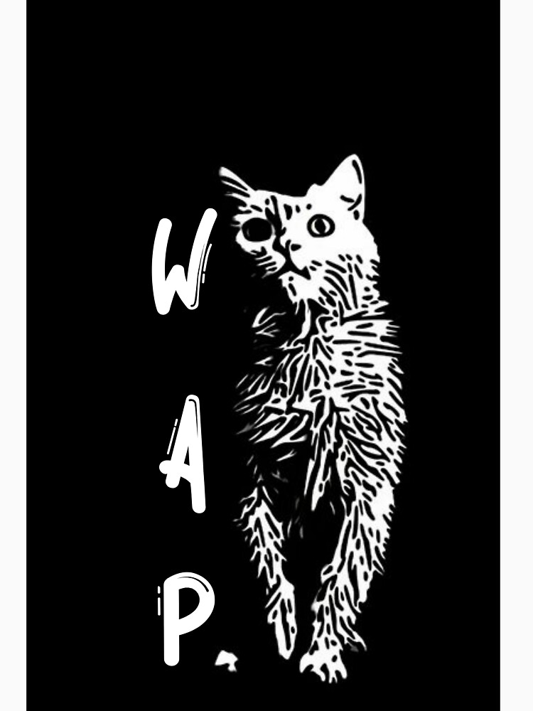 "WAP - Wet Pussy Cat 2" T-shirt for Sale by ArtByGordo | Redbubble ...