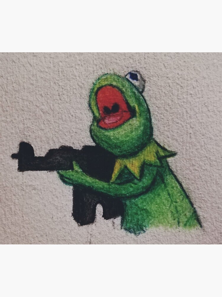 "Kermit" Sticker for Sale by skellebun | Redbubble