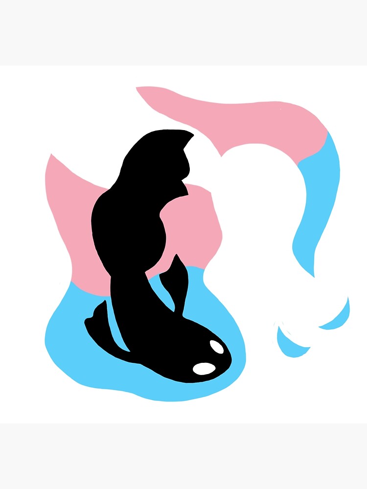 "Trans Pride Fish" Art Print for Sale by Enigma-Art | Redbubble