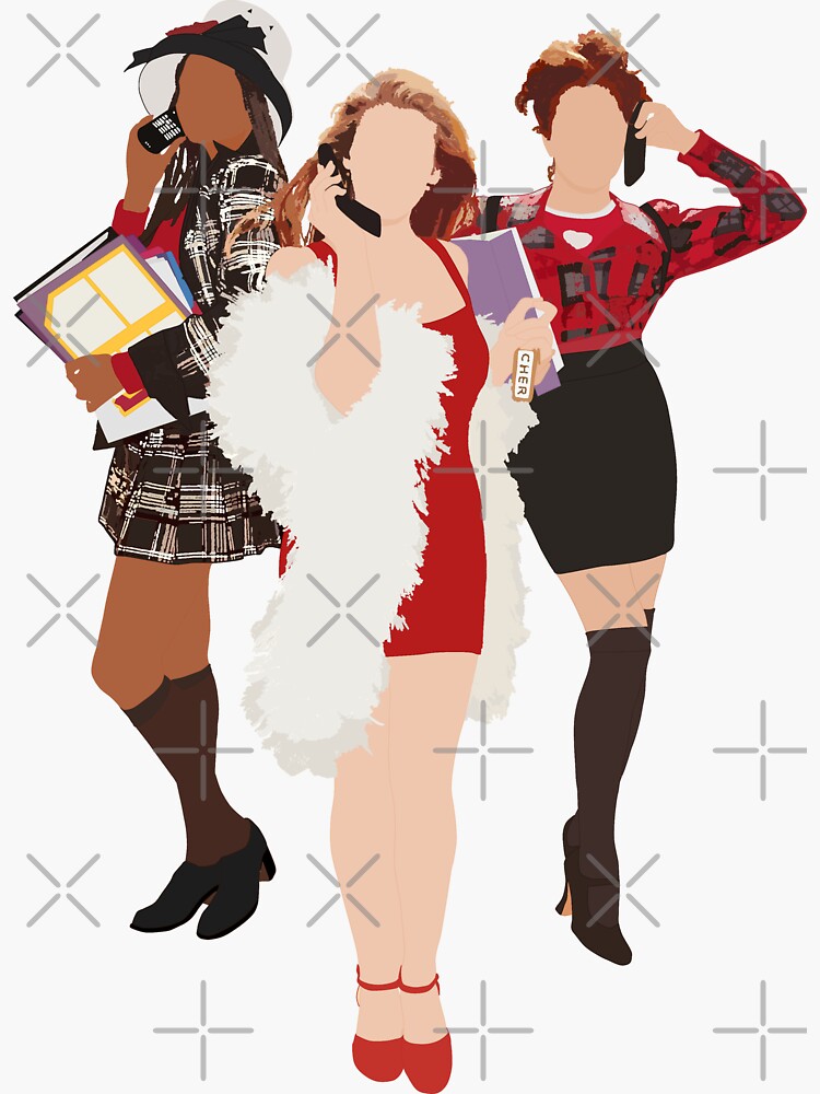 "clueless" Sticker for Sale by camiferm | Redbubble