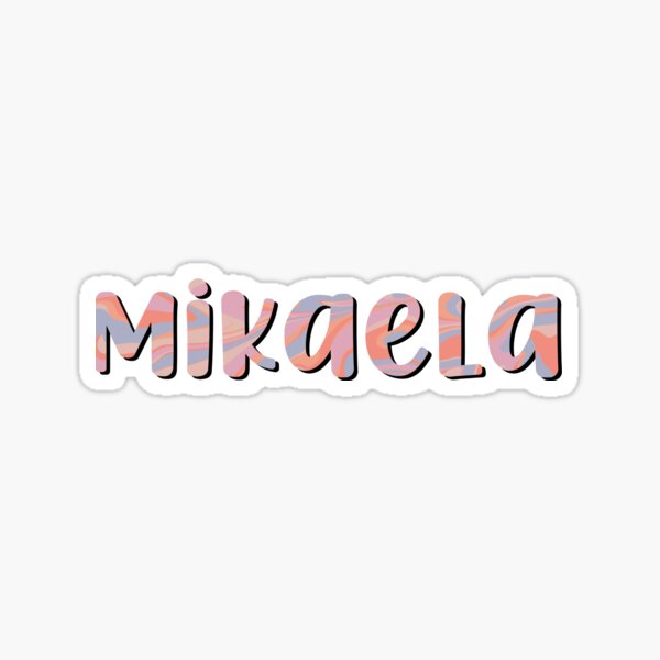 "Mikaela Custom" Sticker for Sale by AmandazDesigns | Redbubble