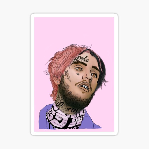 "Lil Peep" Sticker for Sale by artisticjammer | Redbubble