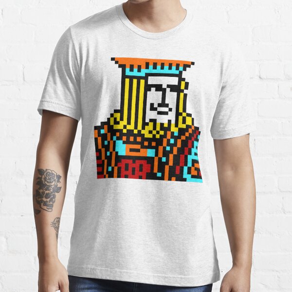 "Freecell King (Red)" T-shirt by toastedstew | Redbubble