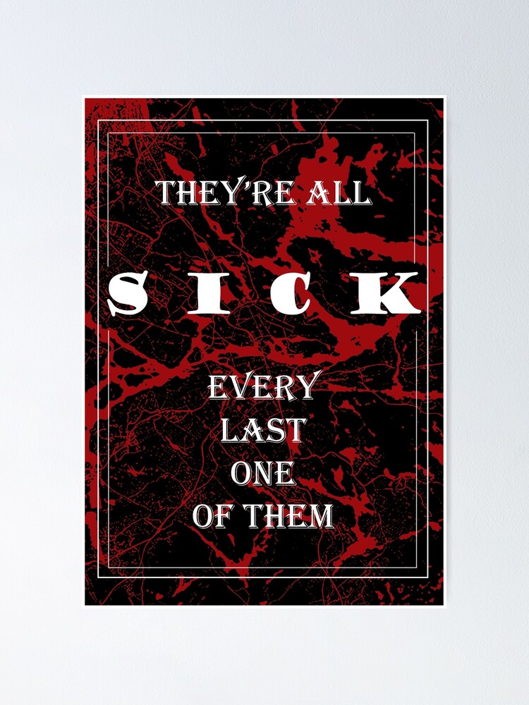 "Overhaul 'sick' text" Poster by Lilsparrowtoons | Redbubble